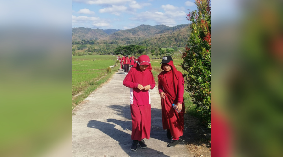 Jalan Sehat Keluarga SDIT Generasi Mulia Nanggulan - Wiradesa.co
